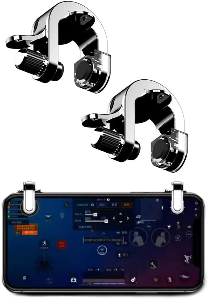 Amazon.com: Mobile Game Trigger Controller 100% Mechanical Metal Trigger Metal for iPhone ...