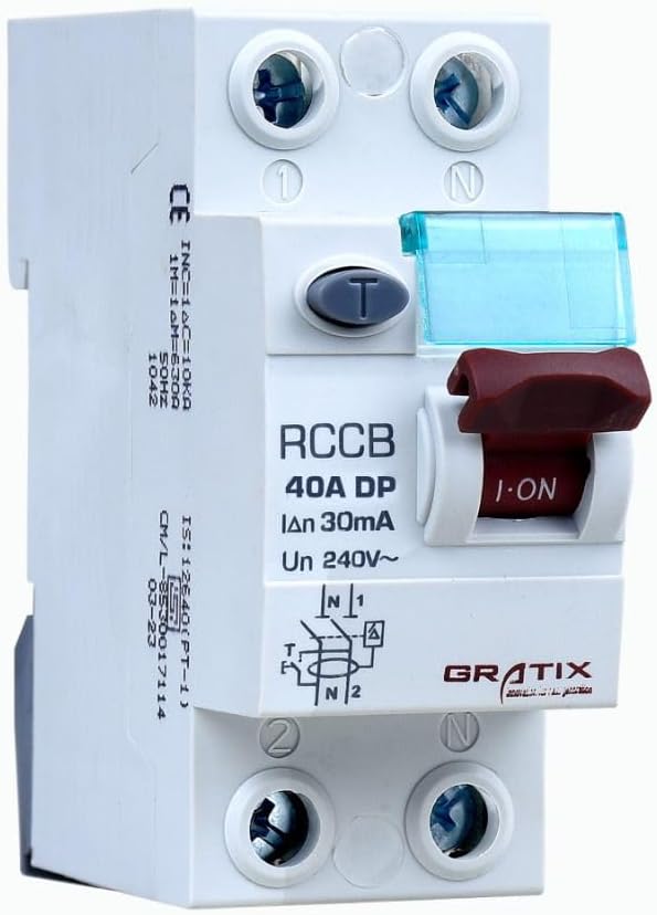 Schneider Electric 40A DP 30mA ACTI9 RCCB (A9N16204) : Amazon.in: Home Improvement