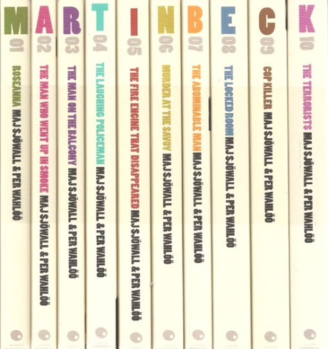 10 Martin Beck Novels RRP £75.90 - Roseanna, Man who went up in Smoke ...