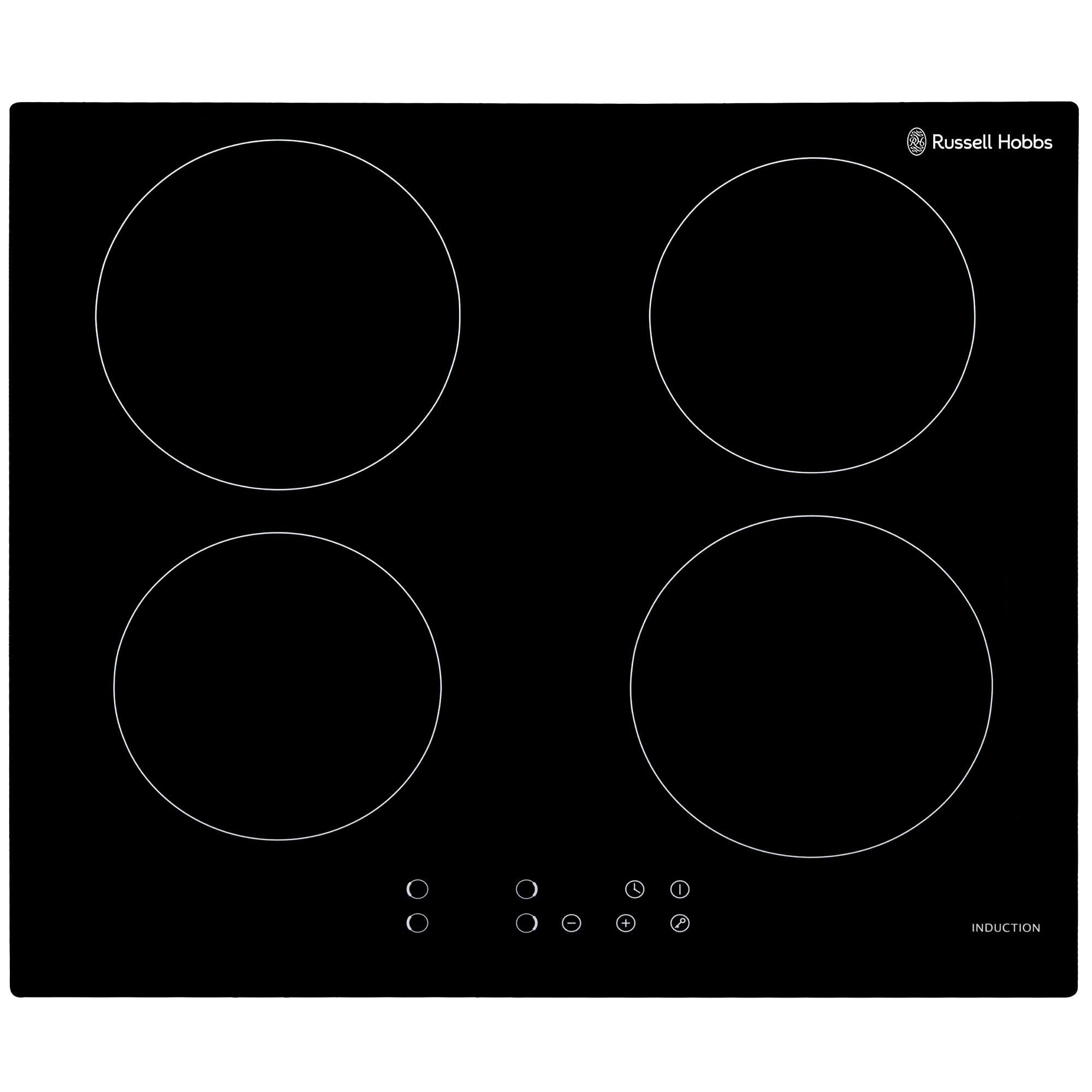Russell Hobbs Induction Hob 77 cm Ceramic Cooktop with 4 Cooking Zones ...
