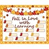 Amazon.com: 4FT DIY Fall Maple Leaves Bulletin Board Decorations Fall ...