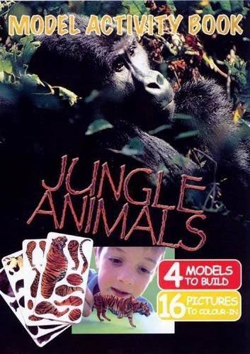 Jungle Animals: 3D Model Activity Book : Amazon.co.uk: Books
