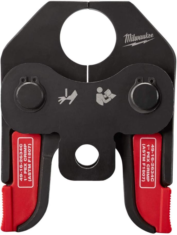 Amazon.com: Milwaukee 49-16-2634C M18 1 in. PEX Crimp Jaw for M18 Short ...