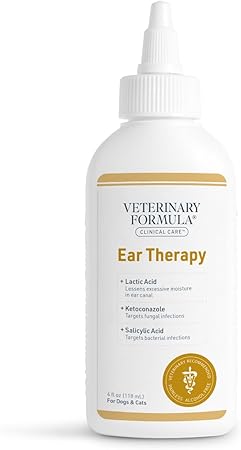Amazon.com : Veterinary Formula Clinical Care Ear Therapy, 4 oz. – Cat ...