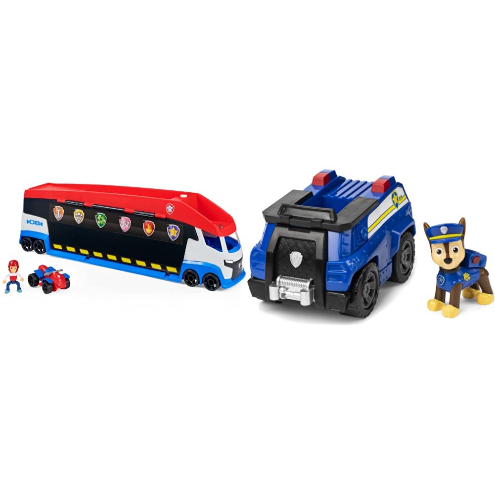 Buy PAW Patrol, Transforming PAW Patroller with Dual Vehicle Launchers ...