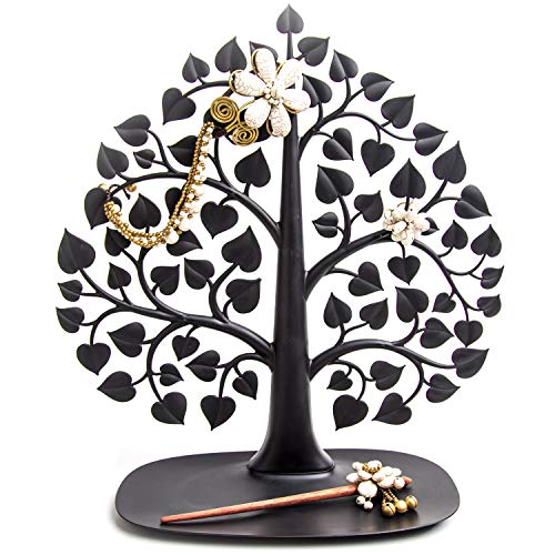 Bodhi Key Note Tray with Tree in Black for Jewellery 35x32cm – BigaMart