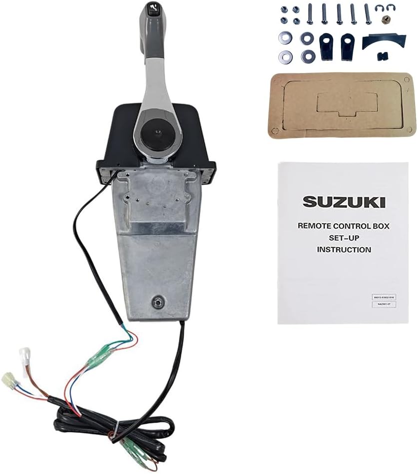 Amazon.com: Outboard Remote Control Box 67200-93J13 Single Binnacle Top ...