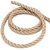 Amazon.com: HEIHAK 100 Feet 1/2 Inch Jute Rope, 12mm Thick Natural Hemp ...