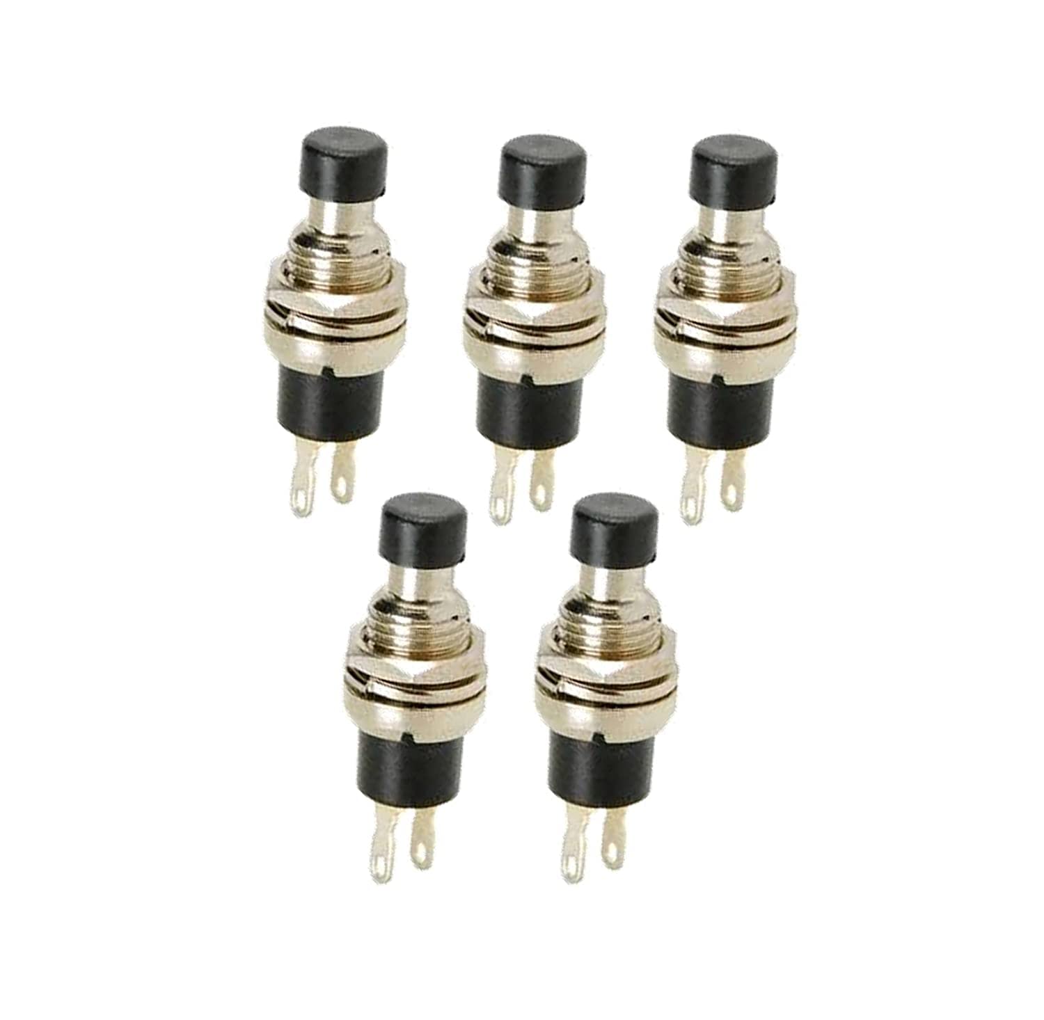ILTPL - 5PCS Push-button Switch - SPST Off-On | PUSH TO ON SWITCH ...