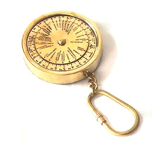 Brass World Timer Key Chain : Amazon.in: Fashion