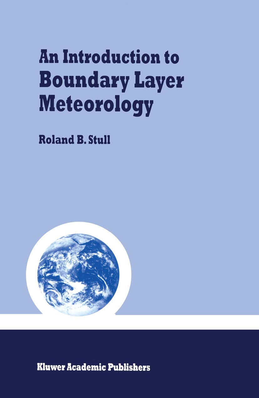 Snapklik.com : An Introduction To Boundary Layer Meteorology