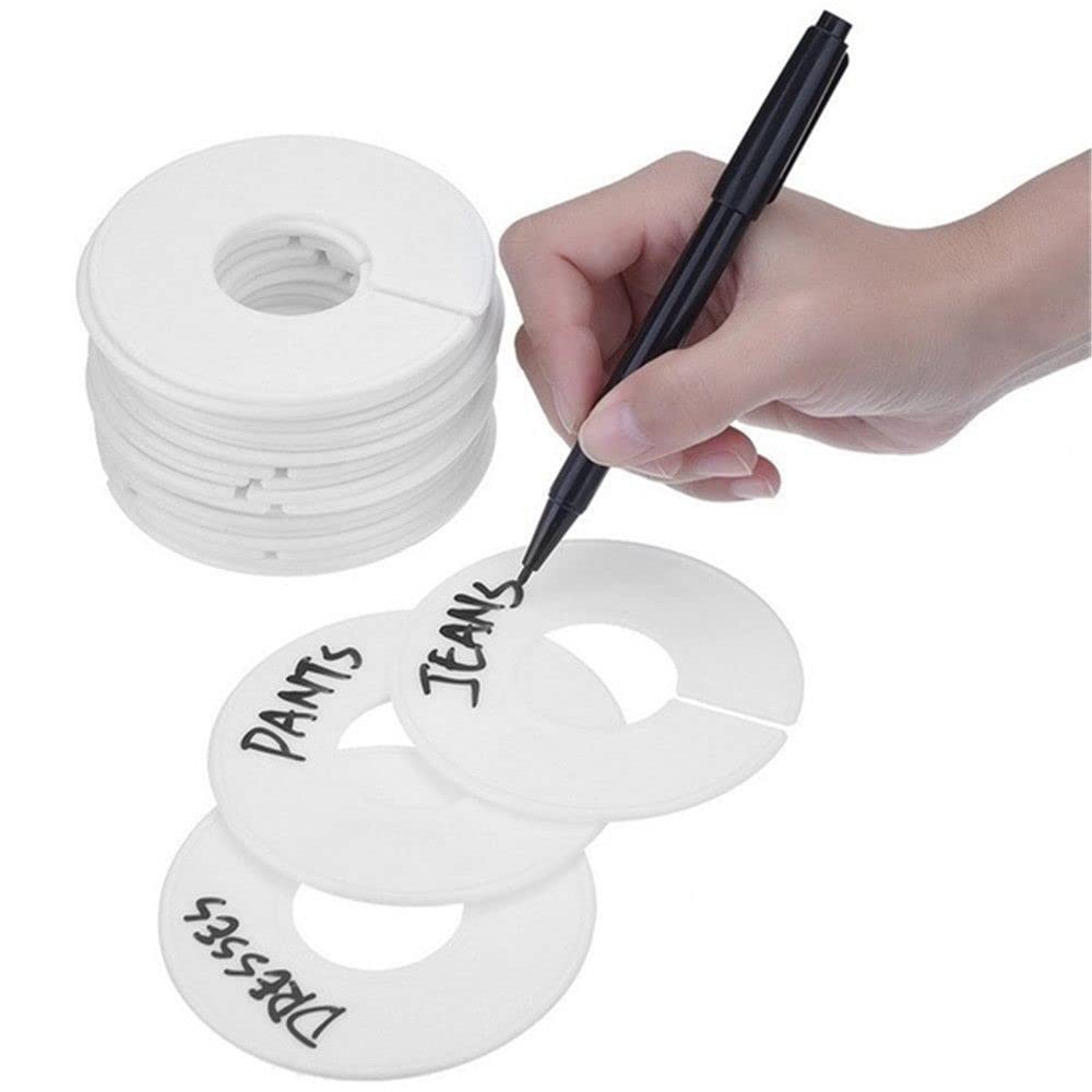 Snapklik.com : 30 PCS Clothing Size Rack Dividers,Closet Dividers For ...