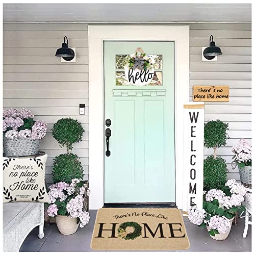NYDECOR Welcome Mats for Front Door Farmhouse Home Door Mat Rustic ...