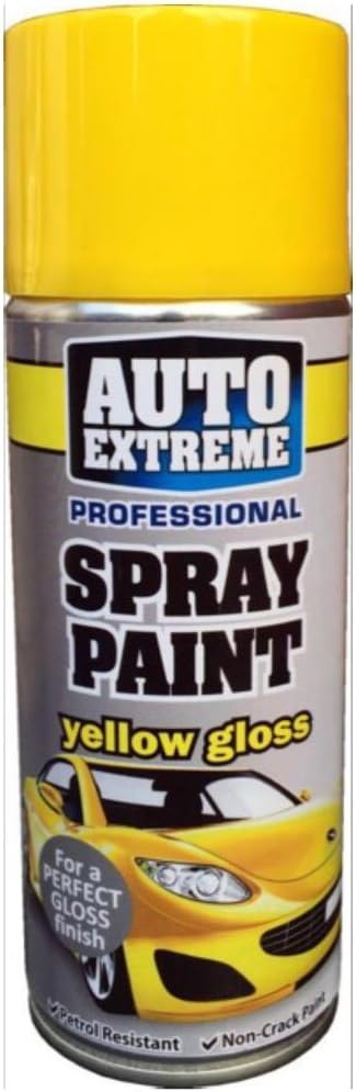 Auto Extreme Yellow 1928 Spray Paint Aerosol 400ml (1 Pack) : Amazon.co ...