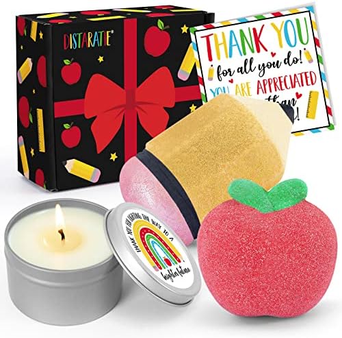 Amazon.com: Maxcheck 50 Sets Thank You Teacher Bath Shower Bomb Gifts ...
