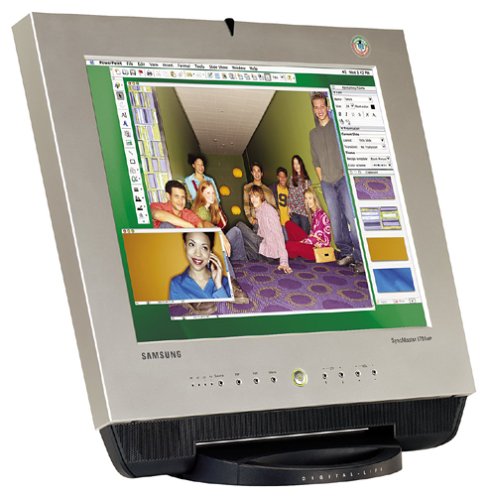 Samsung SyncMaster 1701MP 17" LCD Monitor with TV Tuner (Silver ...