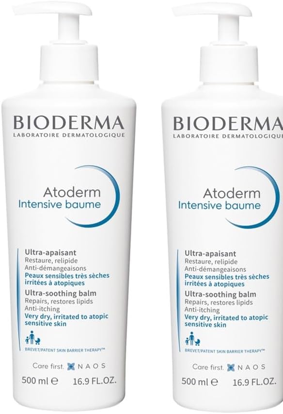 Bioderma Atoderm Intensive Balm Duo Pack Ultra-Nourishing Body Cream ...
