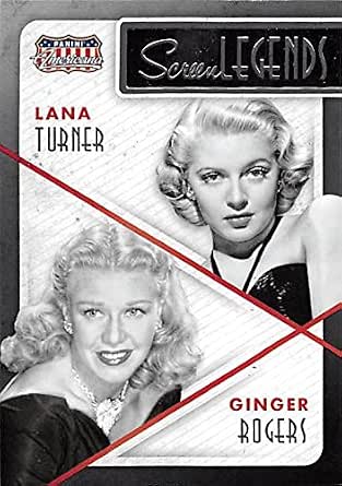 Lana Turner & Ginger Rogers trading card (Actresses) 2015 Panini ...