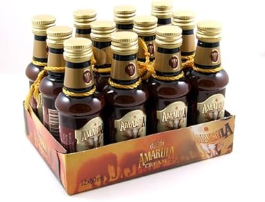 Amarula Cream Liqueur Miniature 5cl Miniature - 12 Pack : Amazon.co.uk ...