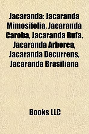 Jacaranda : LLC, Books: Amazon.fr: Livres