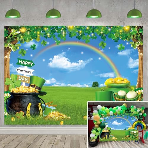 Amazon.com : Swepuck 7x5ft Polyester St. Patrick's Day Photography ...