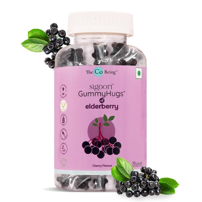 The Co Being, Elderberry GummyHugs, Immunity Boosters for Kids and ...