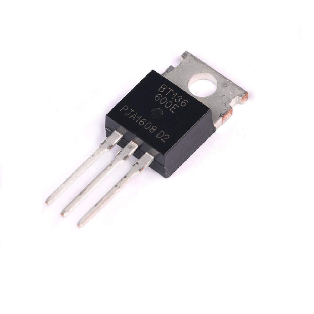 BT136 600D ? 600V 4 Amp TRIAC Package TO-220 - Pack of 2 : Amazon.in: Industrial & Scientific