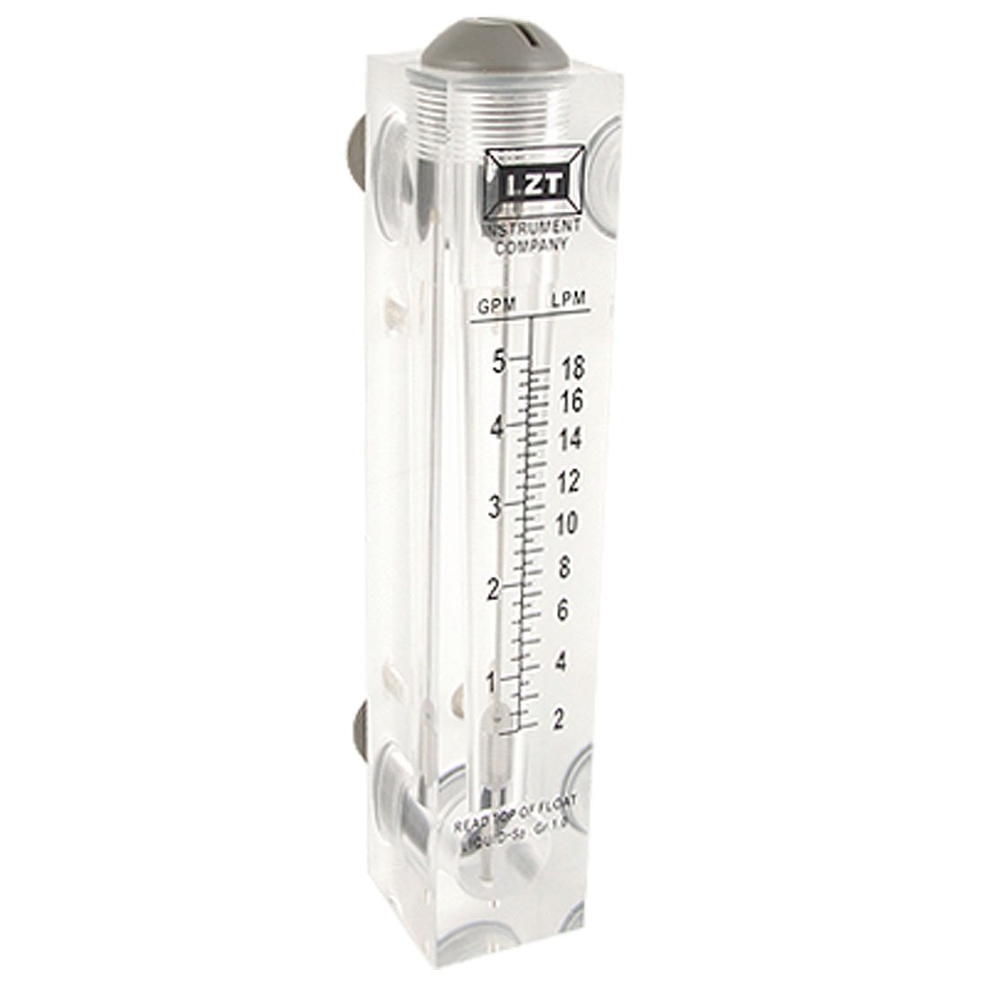 uxcell 1-5 GPM 2-18 LPM Water Flow Panel Mount Type Flowmeter : Amazon ...
