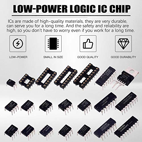 Snapklik.com : 169Pcs IC Chip Assortment Opamp, Oscillator, Pwm, PC817 ...