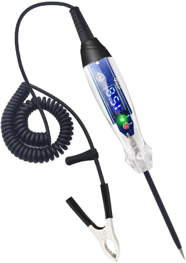 Test Light Automotive 3-60V DC Test Light with Polarity Indicate Wire ...