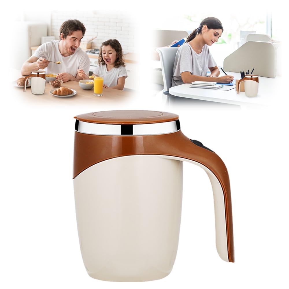 Amazon.com: BAUFIX Automatic Magnetic Stirring Coffee Mug, 2024 New ...