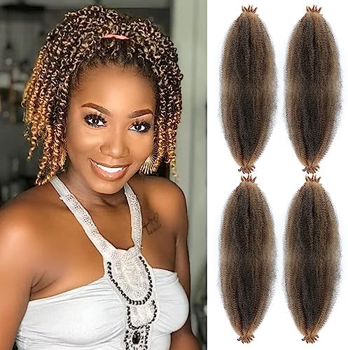 Amazon.com : Anemoi Marley Twist Braiding Hair, 10 Inch 4 Packs Springy ...