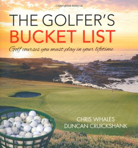 Golfers Bucket List: Whales, Chris: 9781780093437: Amazon.com: Books