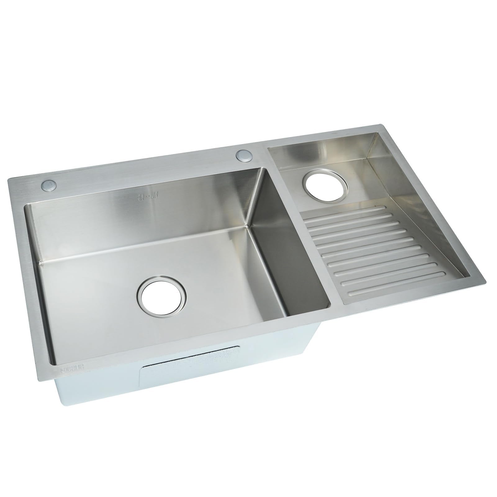 Laundry Utility Sink Stainless Steel With Washboard Wash Basin Kitchen ...