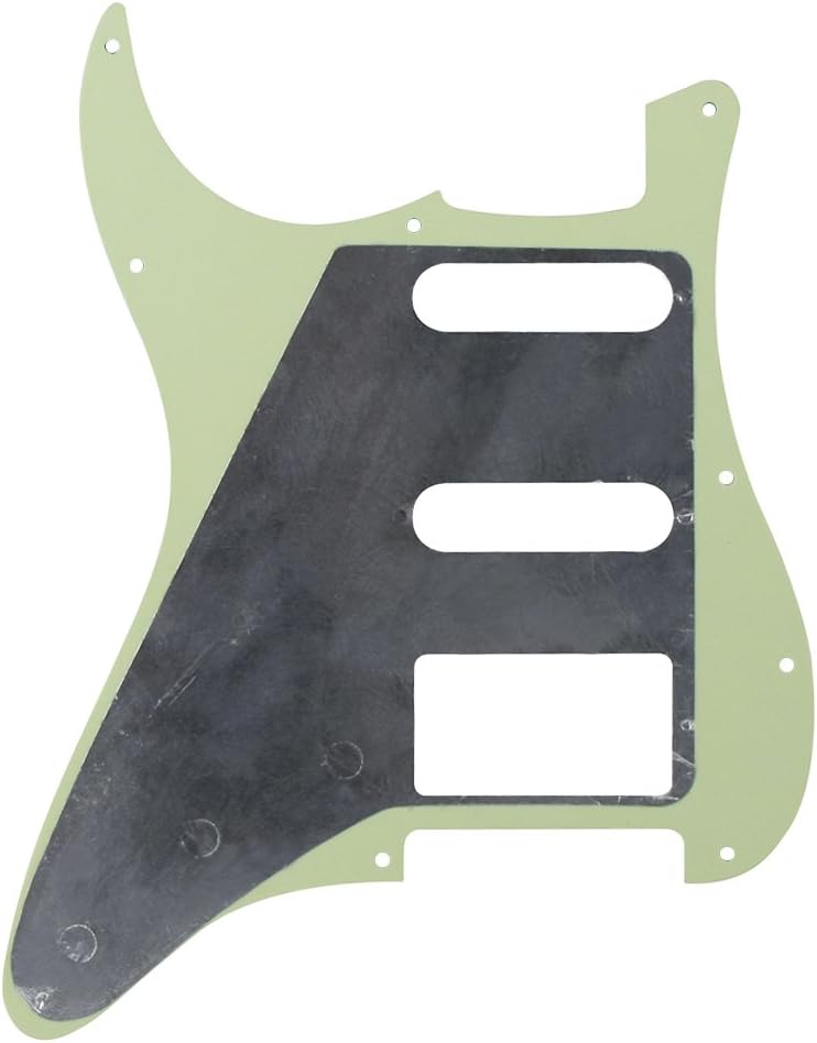 IKN 11 Hole Strat SSH Pickguard Guitar Scratchplate with Mounting ...