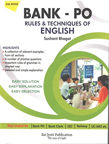 Buy Bank PO Rules and Techniques of English Book Online at Low Prices ...