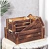 Amazon.com: TIMRIS Set of 3 Rustic Wood Nesting Crates, Farmhouse ...