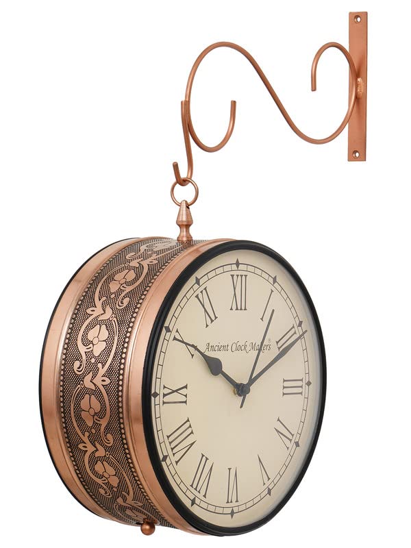 Buy HERITAGE INDIA Antique Metal Double Sided Home Office Decor Roman ...