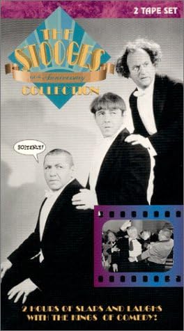 Amazon.com: Three Stooges 60th Anniversary Collection [VHS] : Moe ...