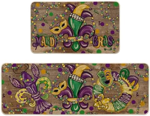 Amazon.com: ARKENY Flowers Wildflower Spring Kitchen Mats Set of 2 ...