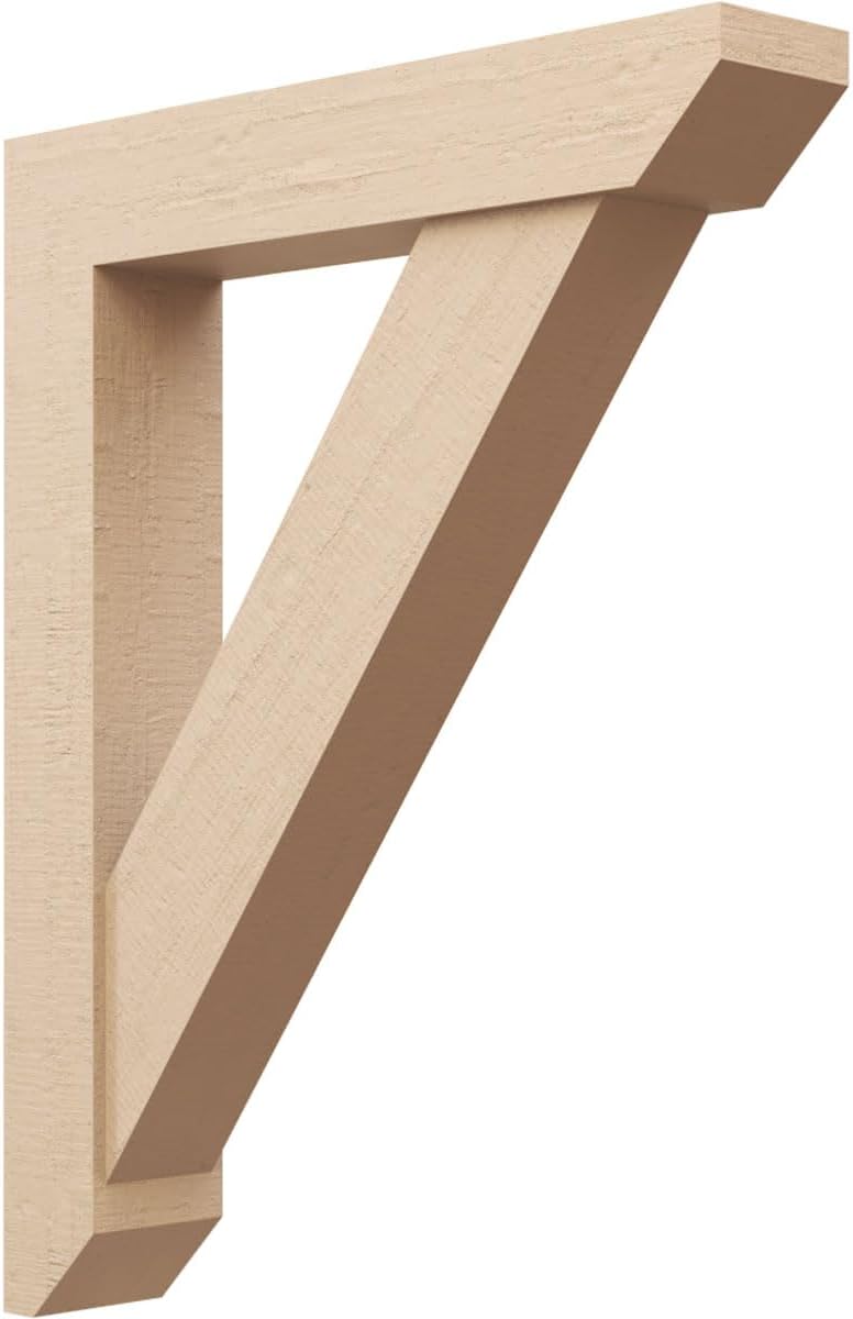 5 1/2"W x 30"D x 38"H Traditional Slat Rough Cedar Woodgrain ...