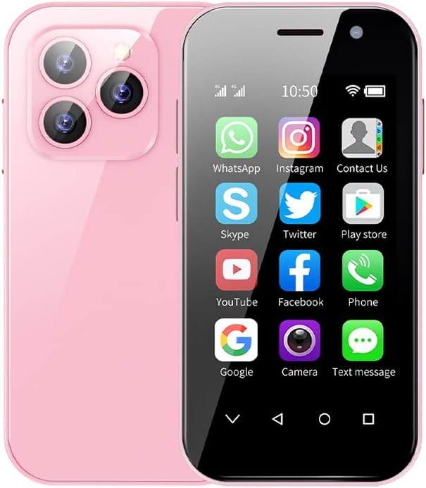 Hipipooo Mini Smartphone Unlocked 4G Mobile Phone 3.0 inches,Dual SIM ...