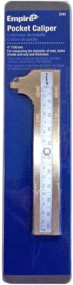 Amazon.com: Empire Laboratories 4" Pocket Caliper : Industrial & Scientific