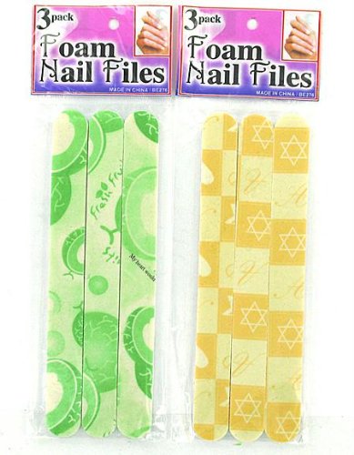 Amazon.com : Foam Nail Files : Nail Files And Buffers : Beauty ...