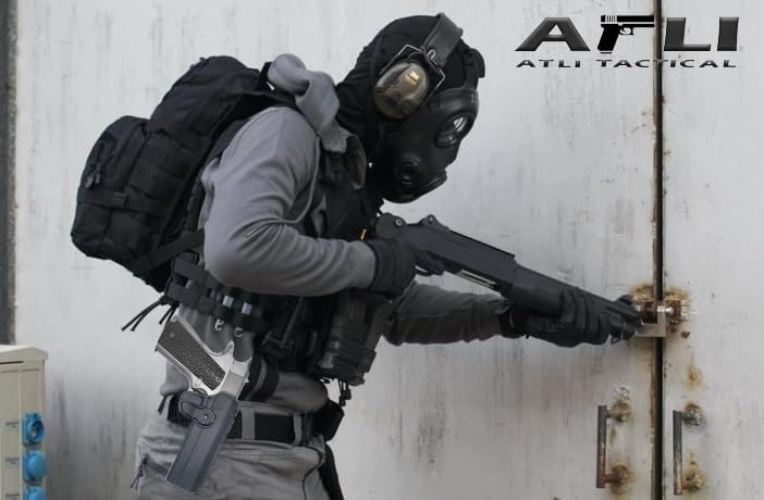 1911 OWB Holster – Funda de paleta 1911 5 pulgadas – Funda OWB para Colt 1911, Kimber 1911, S&W ...