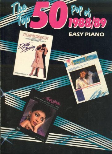 The Top 50 Pop of 1988/89: Easy Piano: Carol Cuellar: Amazon.com: Books
