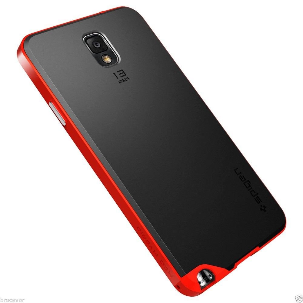 Bracevor Neo Hybrid Back case for Samsung Galaxy Note 3 (Red) : Amazon ...