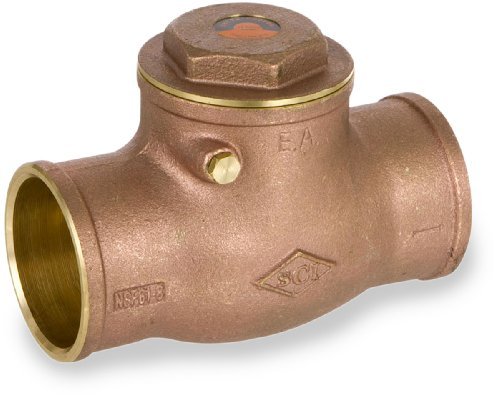 Smith-Cooper International 9192 Series Brass Swing Check Valve, 3 ...