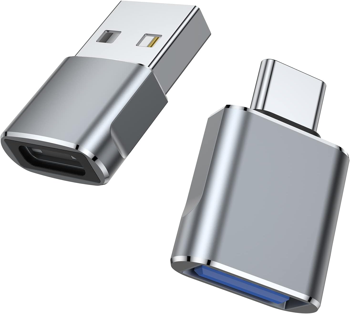 Amazon.com: WZNBJLX USB C to USB Adapter (Total 2) USB to USB C Adapter ...