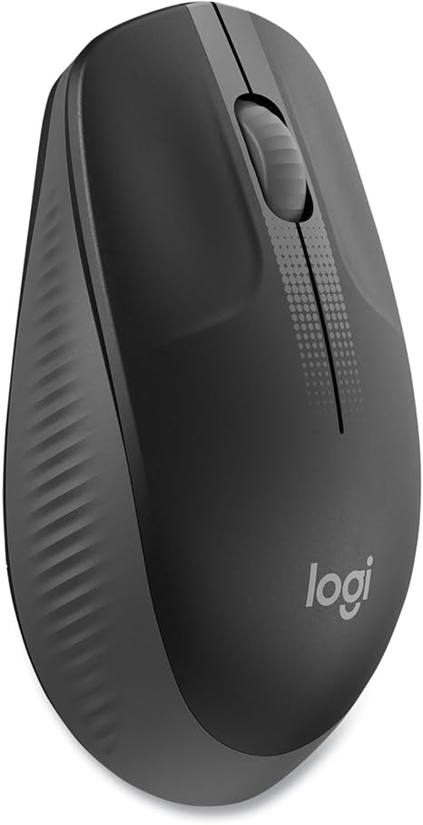 Amazon.com: Logitech Wireless Mouse M190 - Full Size Ambidextrous Curve ...